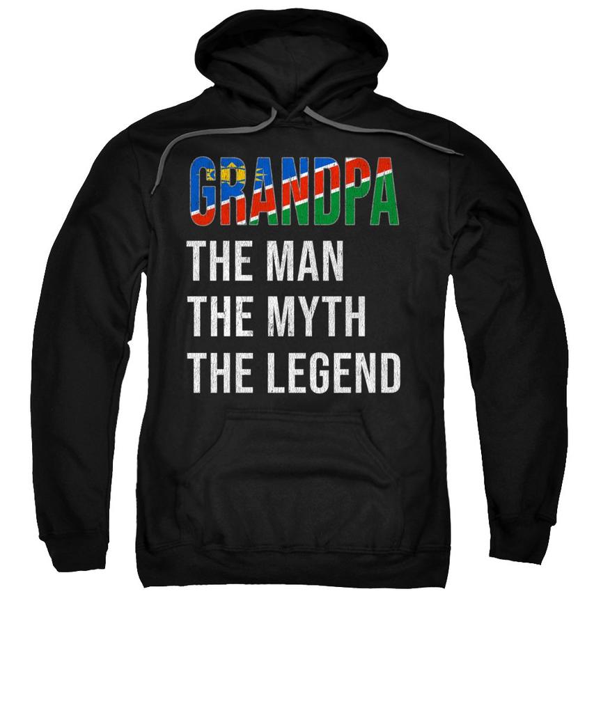 Buy 300 GSM Men's Healthy Cotton Hoodies namibia grandpa legend Print ...