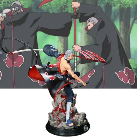 Buy 30cm Naruto Figure Realistic Miniature Figurine PVC Hidan Figure ...
