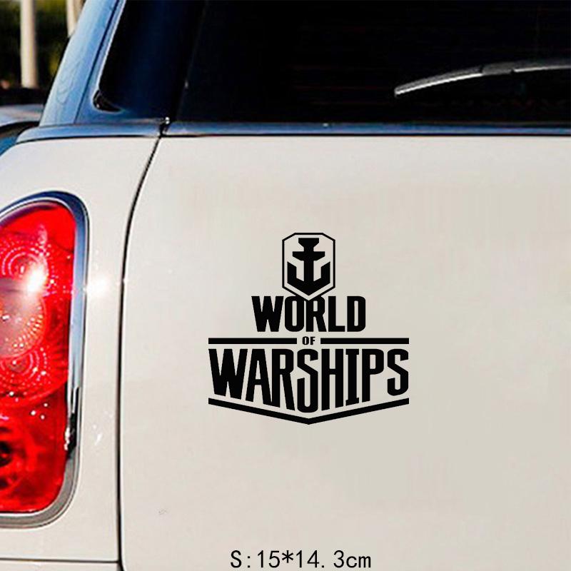 Buy Metvi World Of Warships Stickers For Car Vinyl Sticker Auto Decor ...