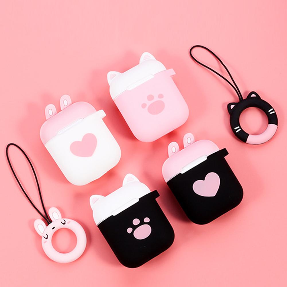 Buy LOFTER Silicone Wireless Headphone Protector Cover for Airpods ...