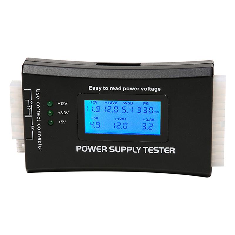 Buy Digital Lcd Display Pc Computer Power Tester Measuring Diagnostic ...