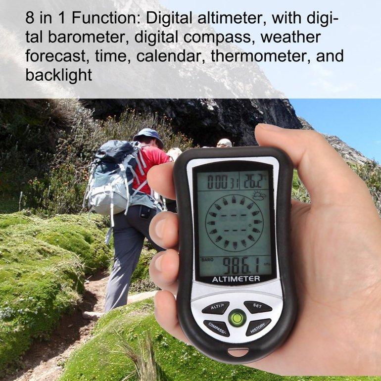 Buy Zao Ren Jduhf 8 In 1 Digital LCD Compass Altimeter Barometer Thermo ...