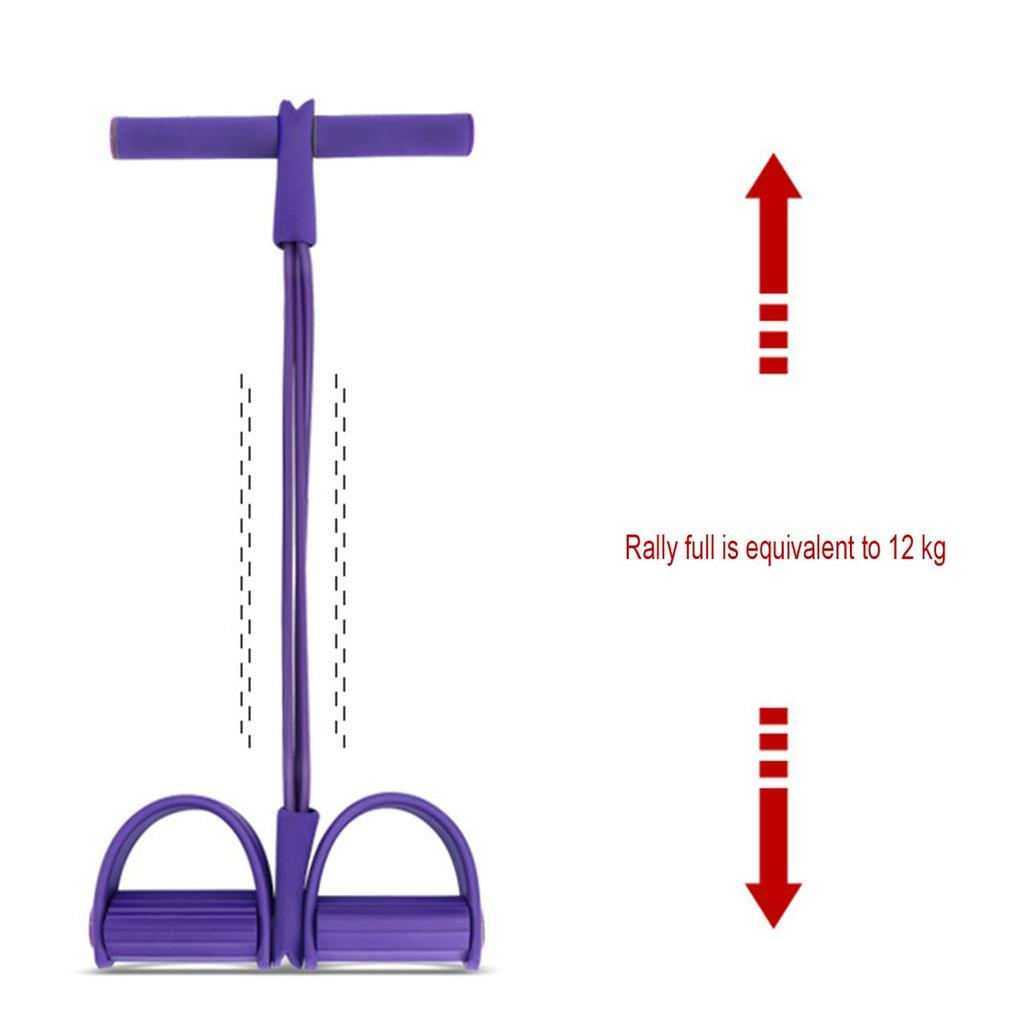 KC Multifunction Tension Rope Pedal Puller Legs Exerciser Yoga Rally ...