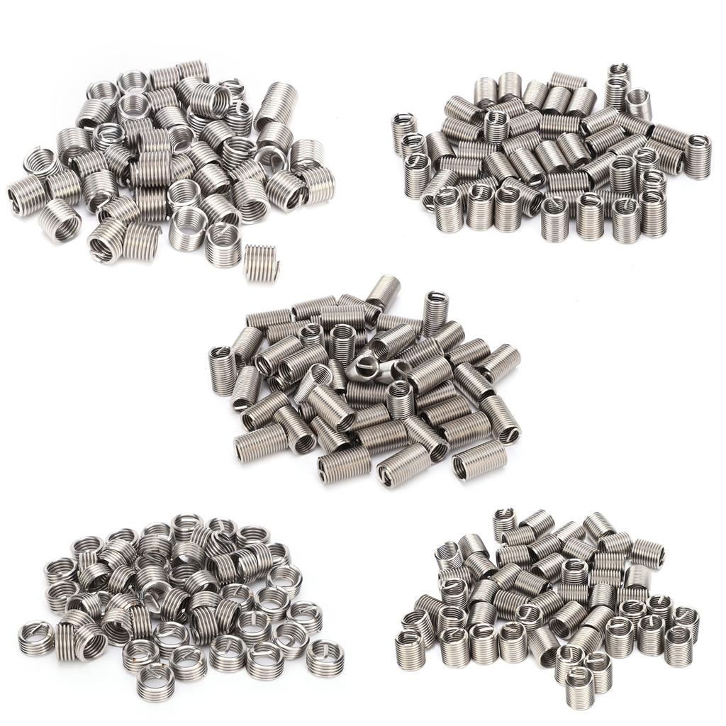 Buy 50Pcs Wire Thread Insert Sleeve Bushing Screw Protective Coil Screw ...