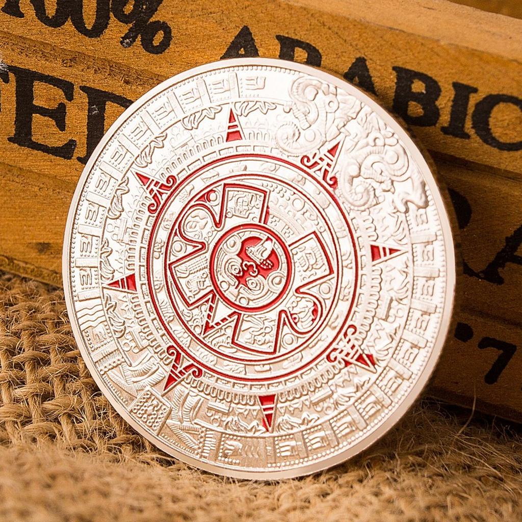 Buy Mayan Civilization Commemorative Coin Collectible Art Coin ...