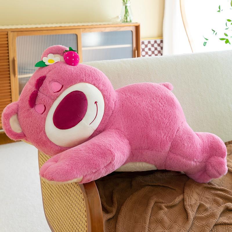 Cheap Strawberry Bear Hug Pillow to Give His Girlfriend a Birthday Gift ...