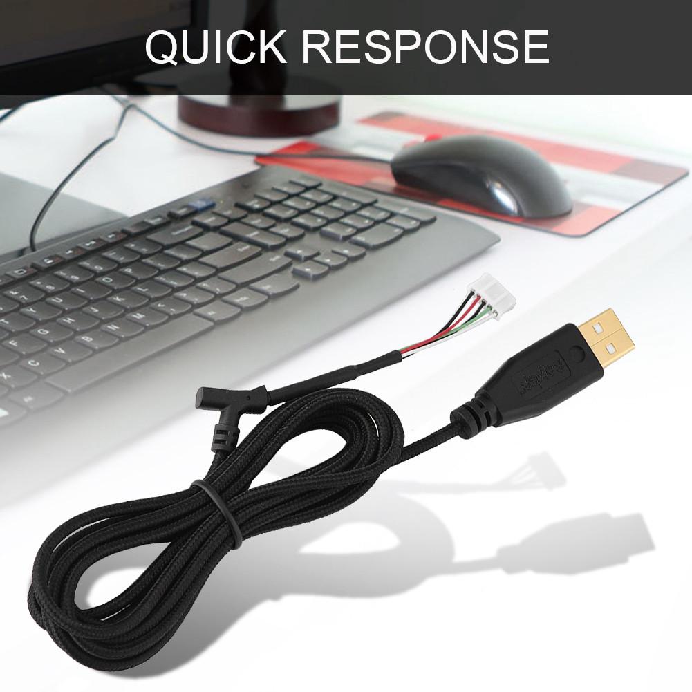 Buy Mouse Cable Replacement 2.19yd Smooth Operation USB Mouse Cable ...