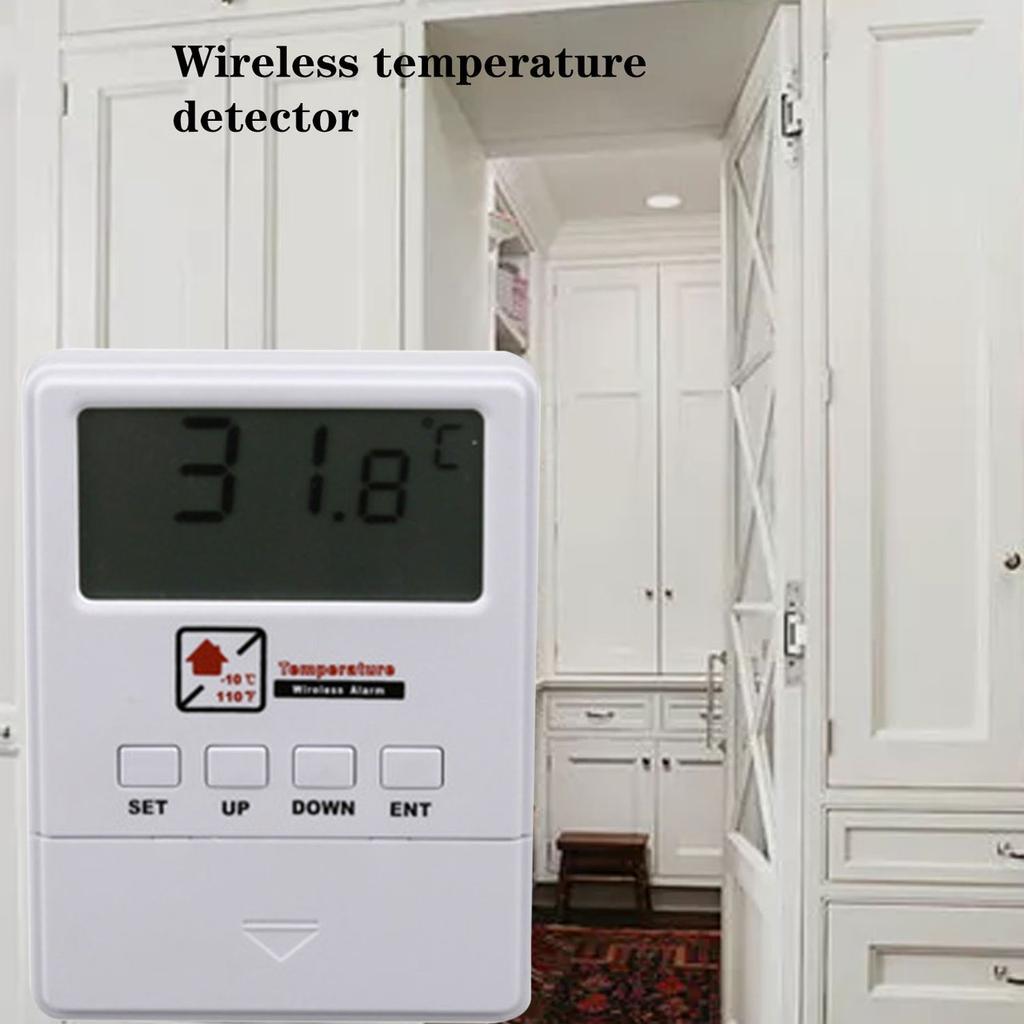 Buy AA BB Wireless Temperature Detector 433Mhz Sensor Alarm For Our ...