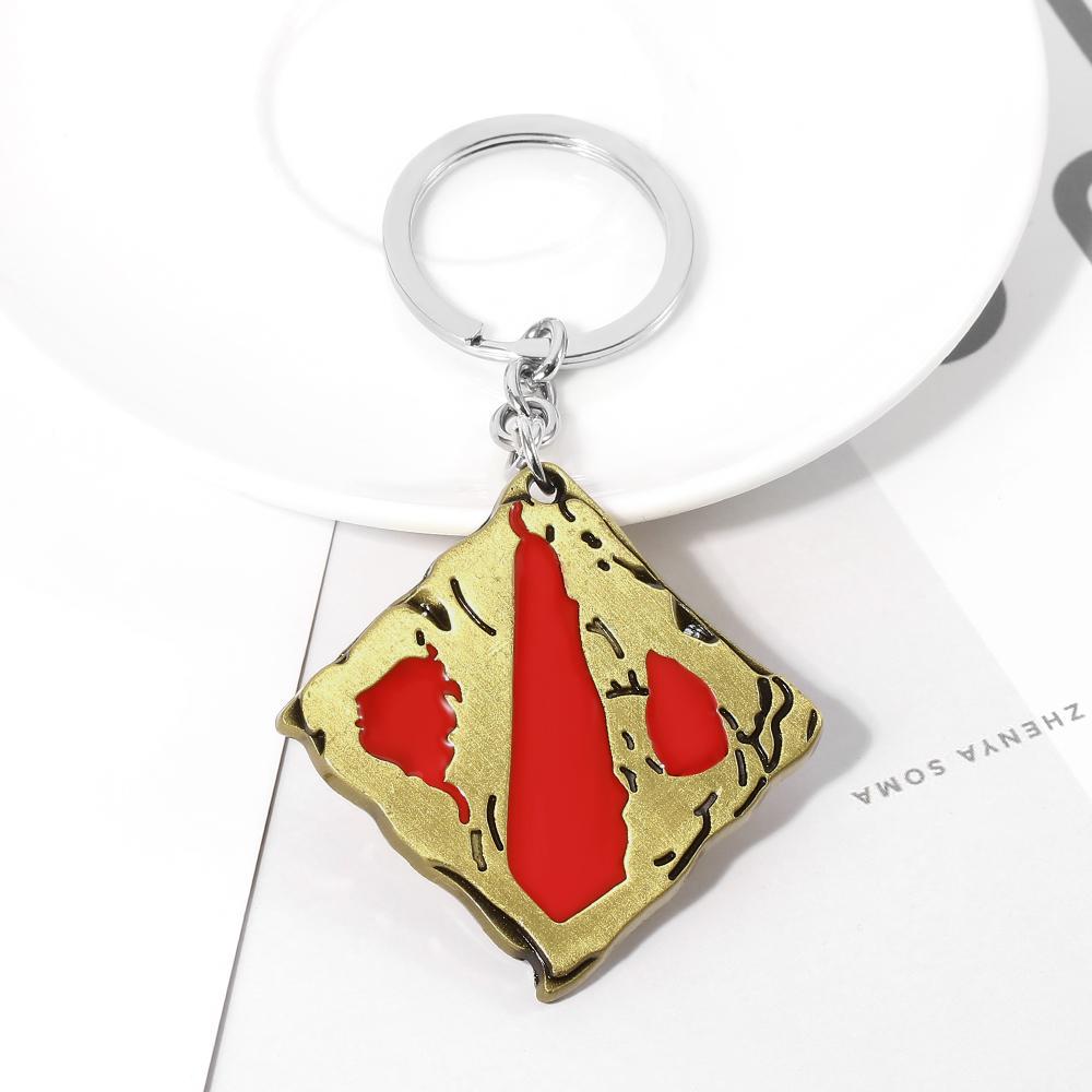 Buy Dota 2 Keychain Pudge Toys Set Game Weapons Sword Talisman Props ...