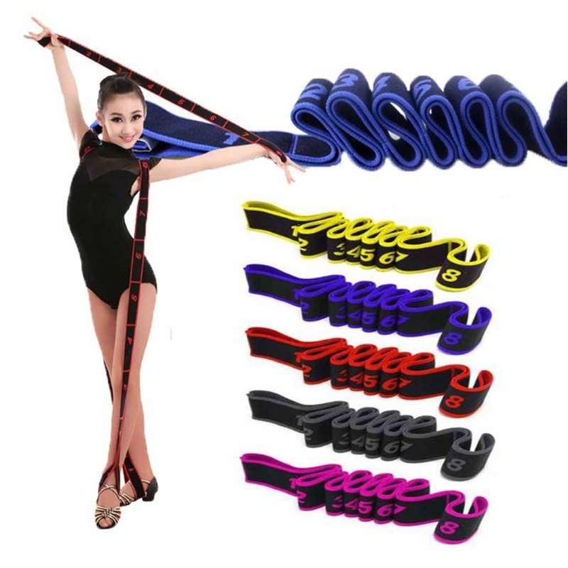Cheap Latin Dance Elastic Stretch Belt Exercise Pull Strap Yoga Fitness ...
