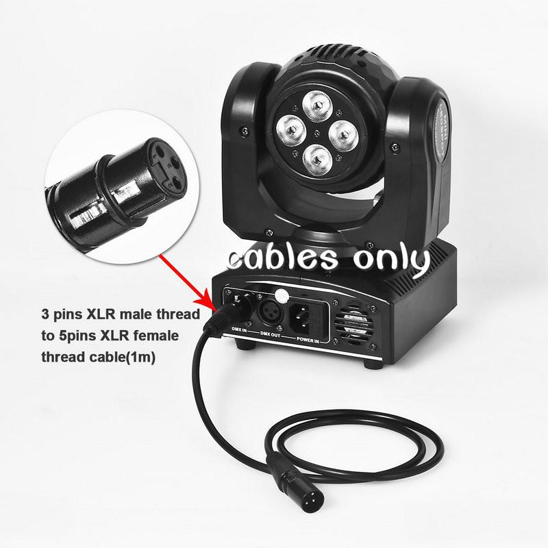 Buy 1M 3-Pin XLR DMX Cable Dmx Signal Connection Stage Light Accessory ...