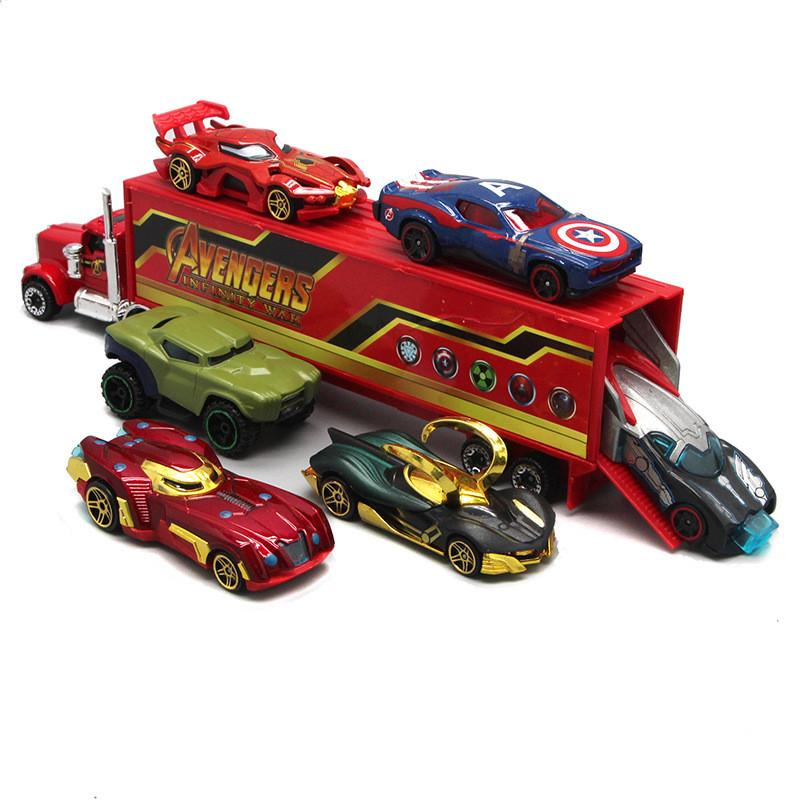 Buy Car Mobilization Disney 7PCS Set Chariot Of Justice Kids Gift ...