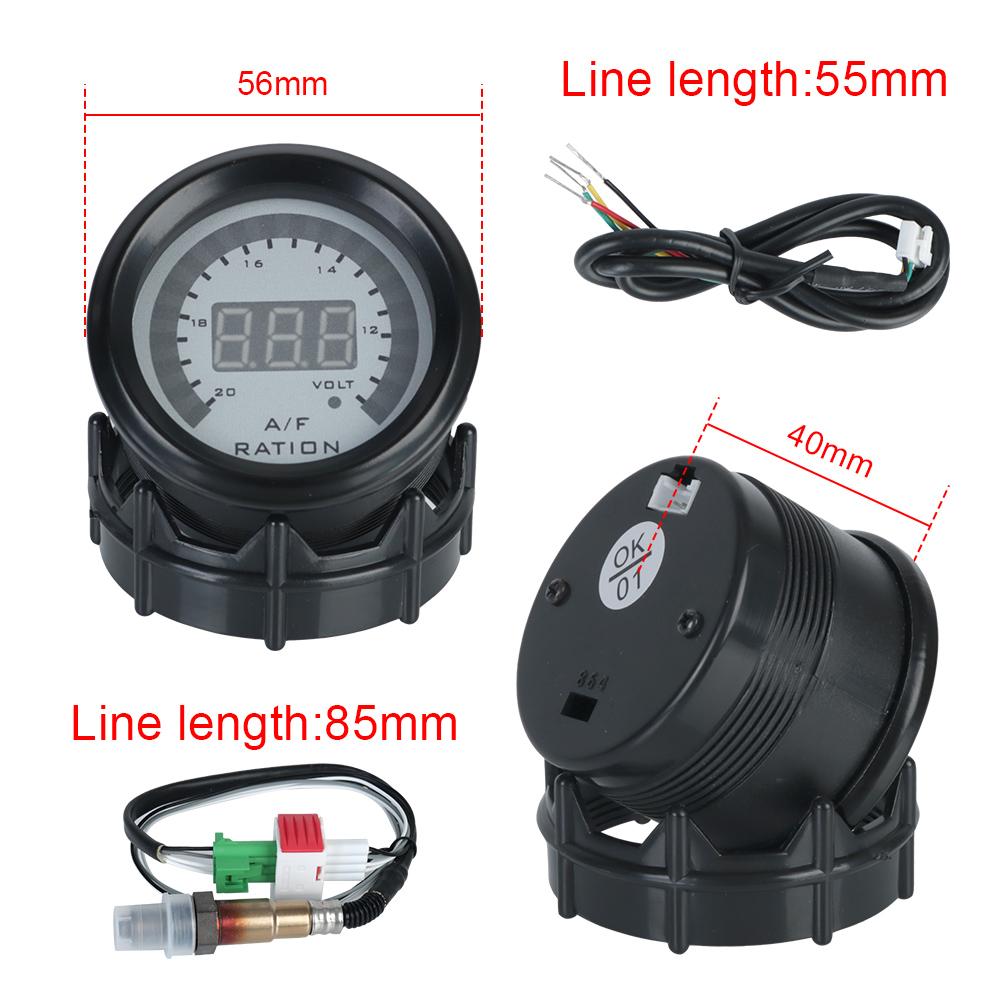 Cheap With Narrowband Digital Air Fuel Ratio Gauge LED Smoken Lens O2 ...