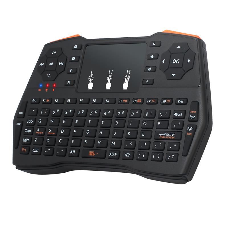 2.4G 72Keys Wireless Touchpad Air Mouse Keyboard for PC Smart TV - buy ...