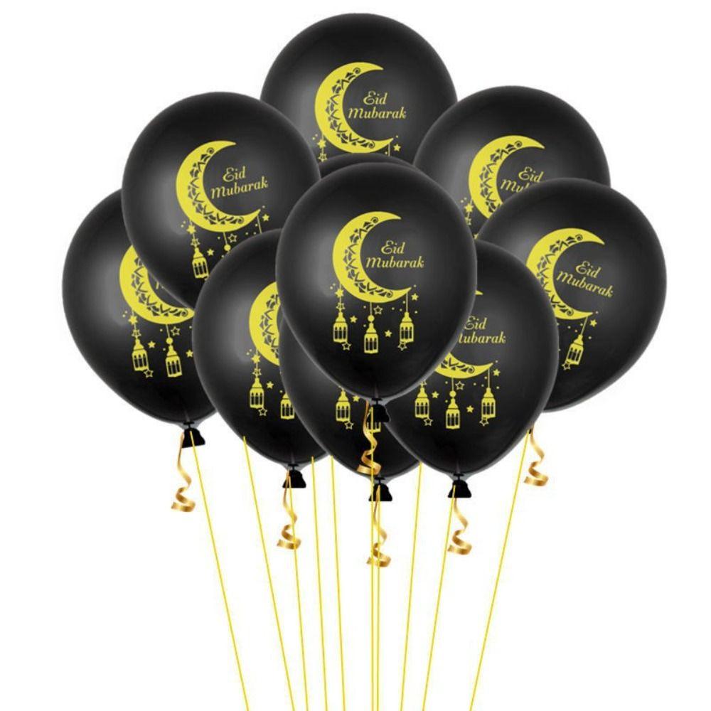 Home Decor Opening Celebration Happy Themed Moon Balloon Latex Balloon ...