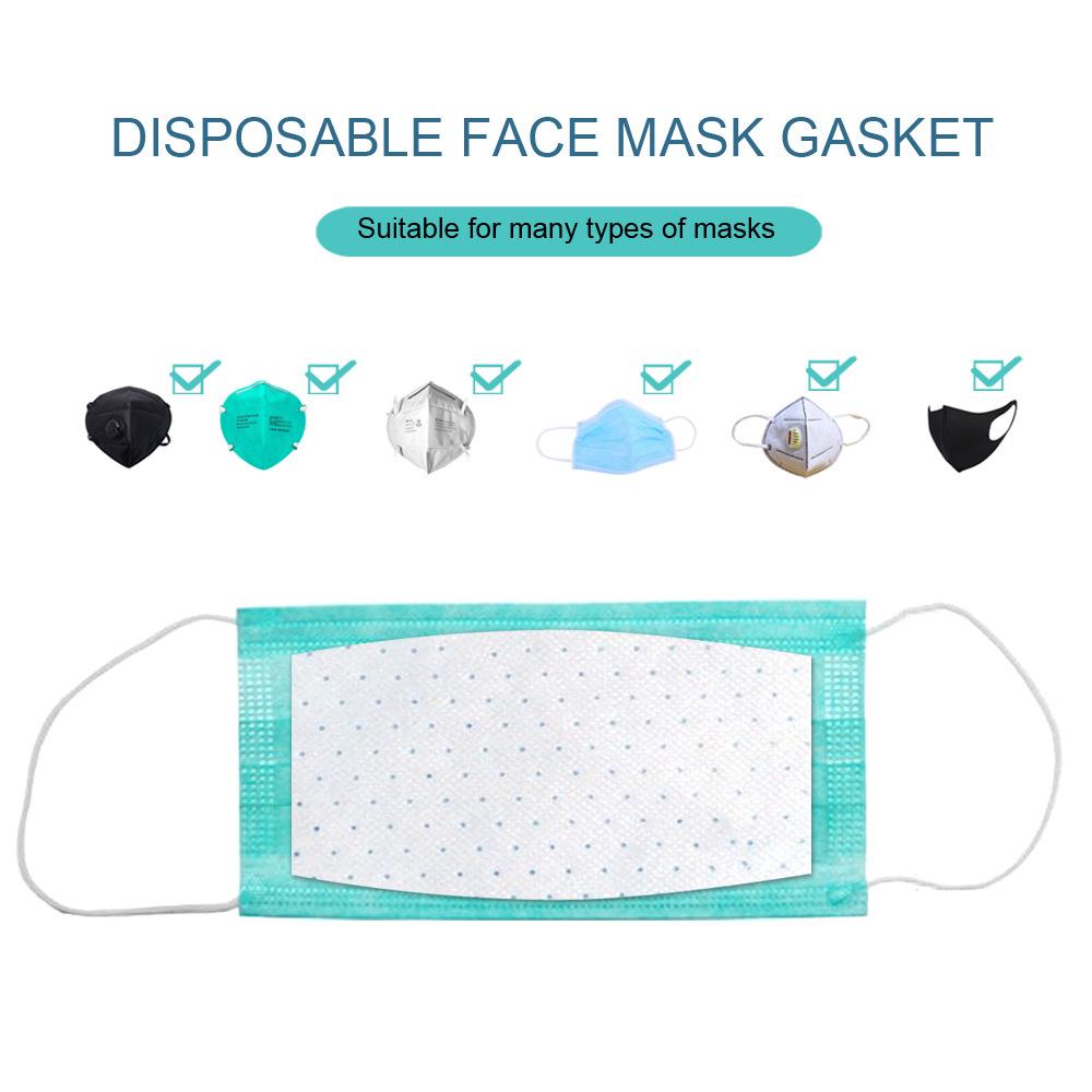 Buy 50pcs Masks 4 Layer Replacement Pad Waterproof Dustproof Disposable ...