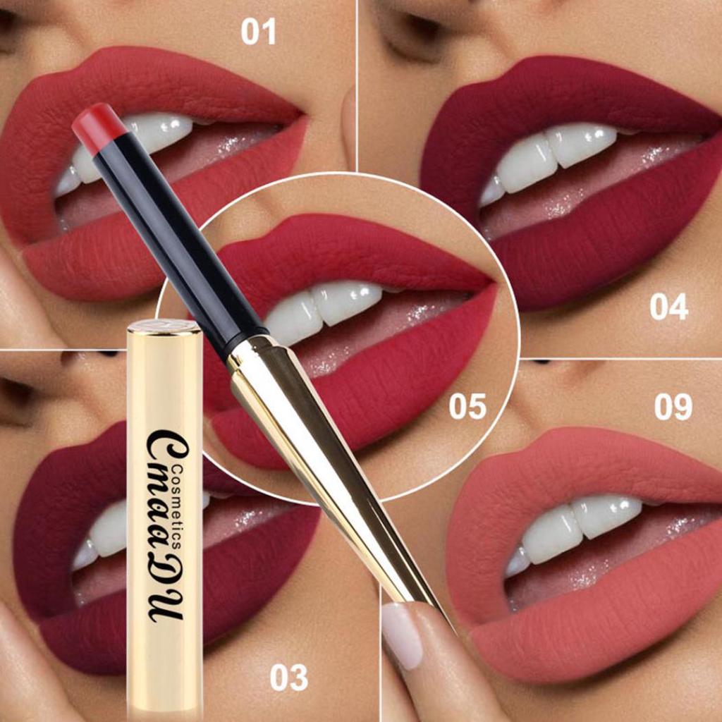 Hot Cmaadu Lip Tint Pencil Long-lasting Lipstick Cosmetics Make Up ...