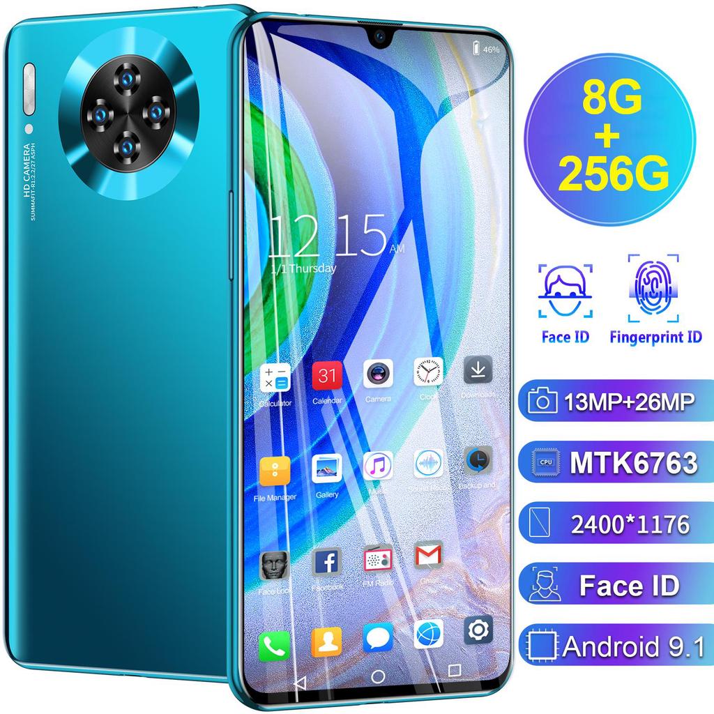 Smart Phone 2019 New Mate PRO 256GB Mate Smart Phone Mobile Phones-buy ...