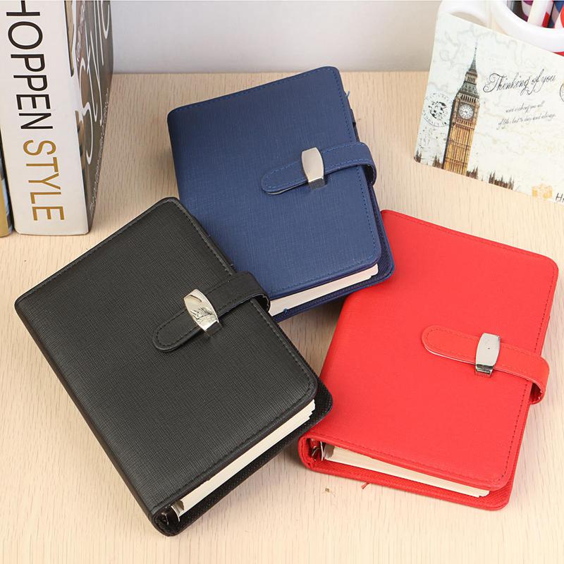 B5/A5/A6/A7 Bussiness Soft Leather Notebook Agenda Planner Organizer ...