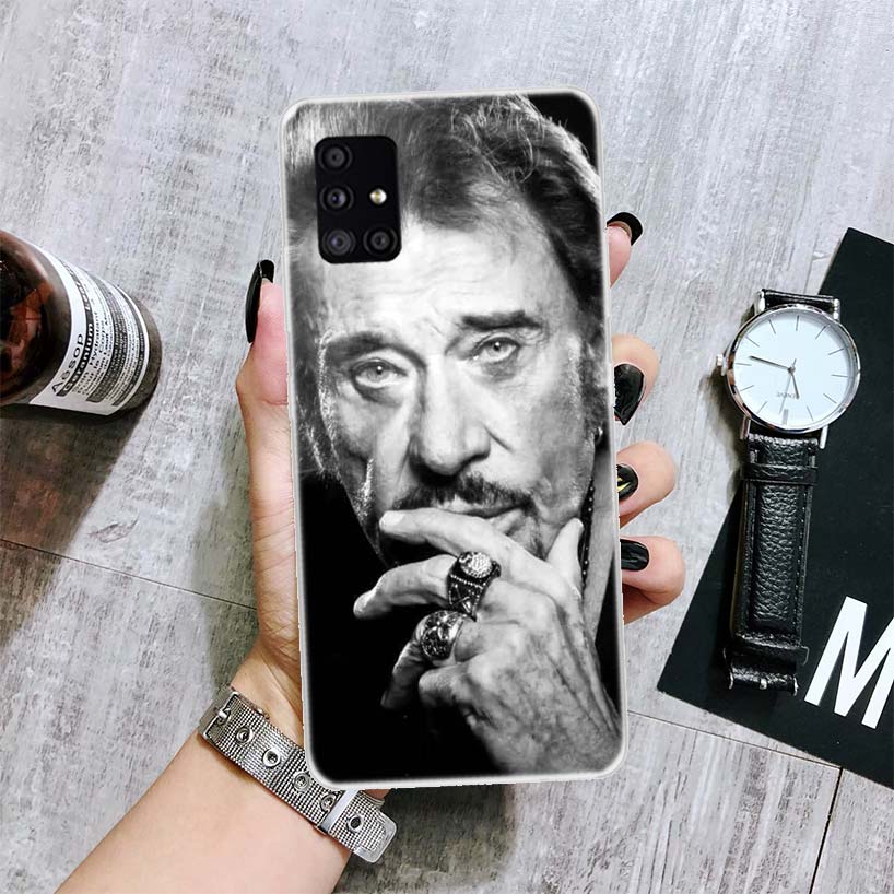 💰Koupit online: Johnny Hallyday Music Phone Case For Samsung Galaxy A12 ...