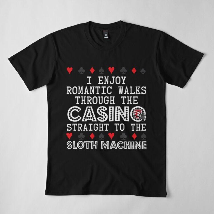 Buy Men Premium Cotton Harajuku T-Shirt Funny Slot Machine Gambling ...