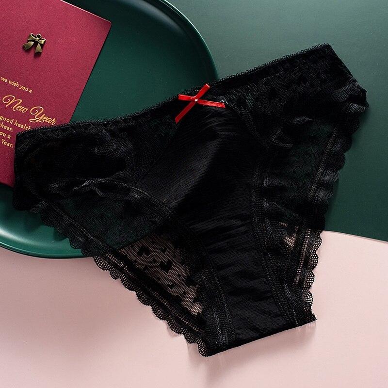 Buy Lace Panties For Women Full Back Coverage Briefs Soft Underpants ...