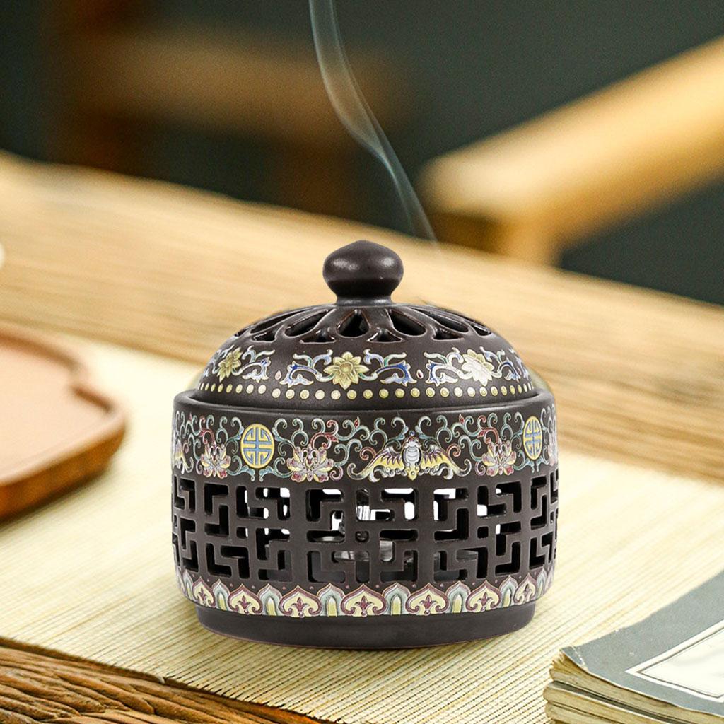 Cheap LED Incense Burner Yoga Meditation Chinese Gift Night Light Room ...