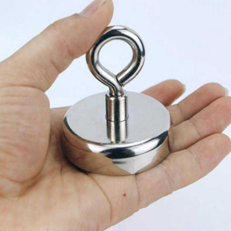 Купить 1Pc Супер Сильный Магнит Рыбалка Мощный Магнитный Поиск Кольцо ...