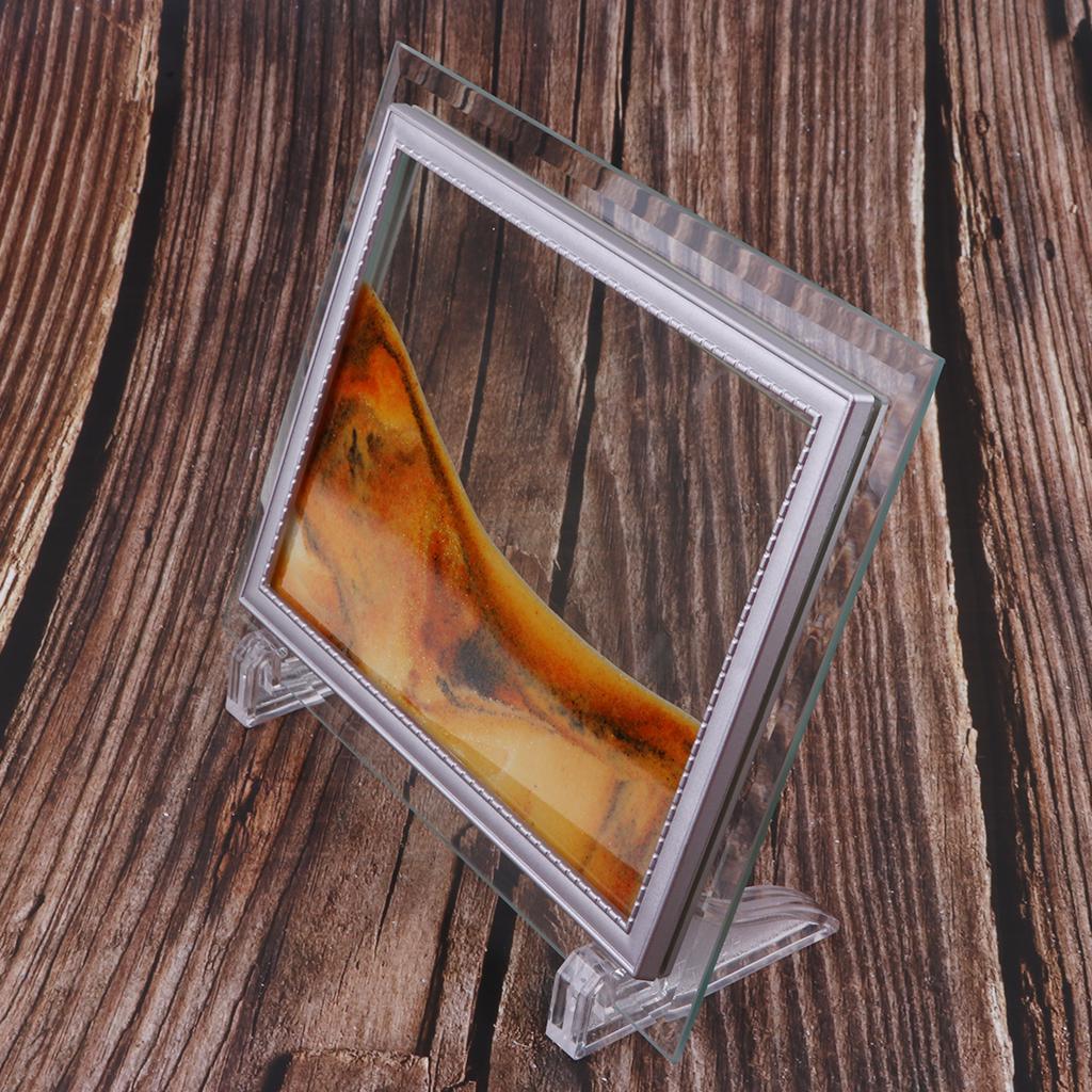 Buy 9inch 3D Dynamic Vision Sand Painting ABS Frame Art Hourglass Home ...