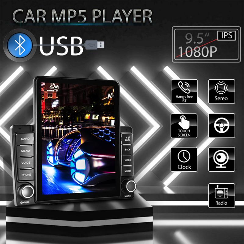 Buy 9.5 Inch Vertical Screen Car MP4 Player Car Radio Auto Radio ...