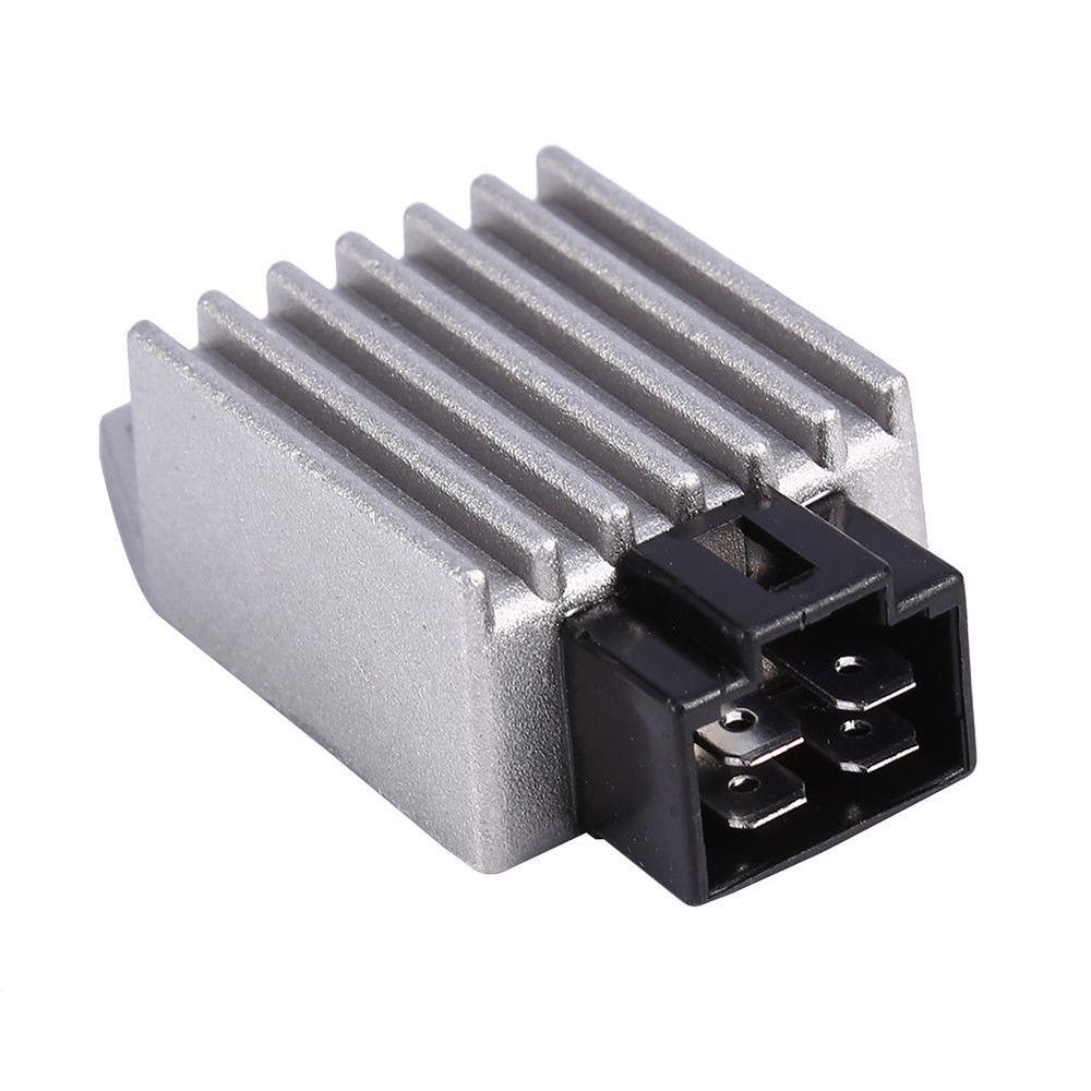 Buy Voltage Regulator Rectifier 4pins 12V GY6 Scooter ATV MOPED 50cc ...