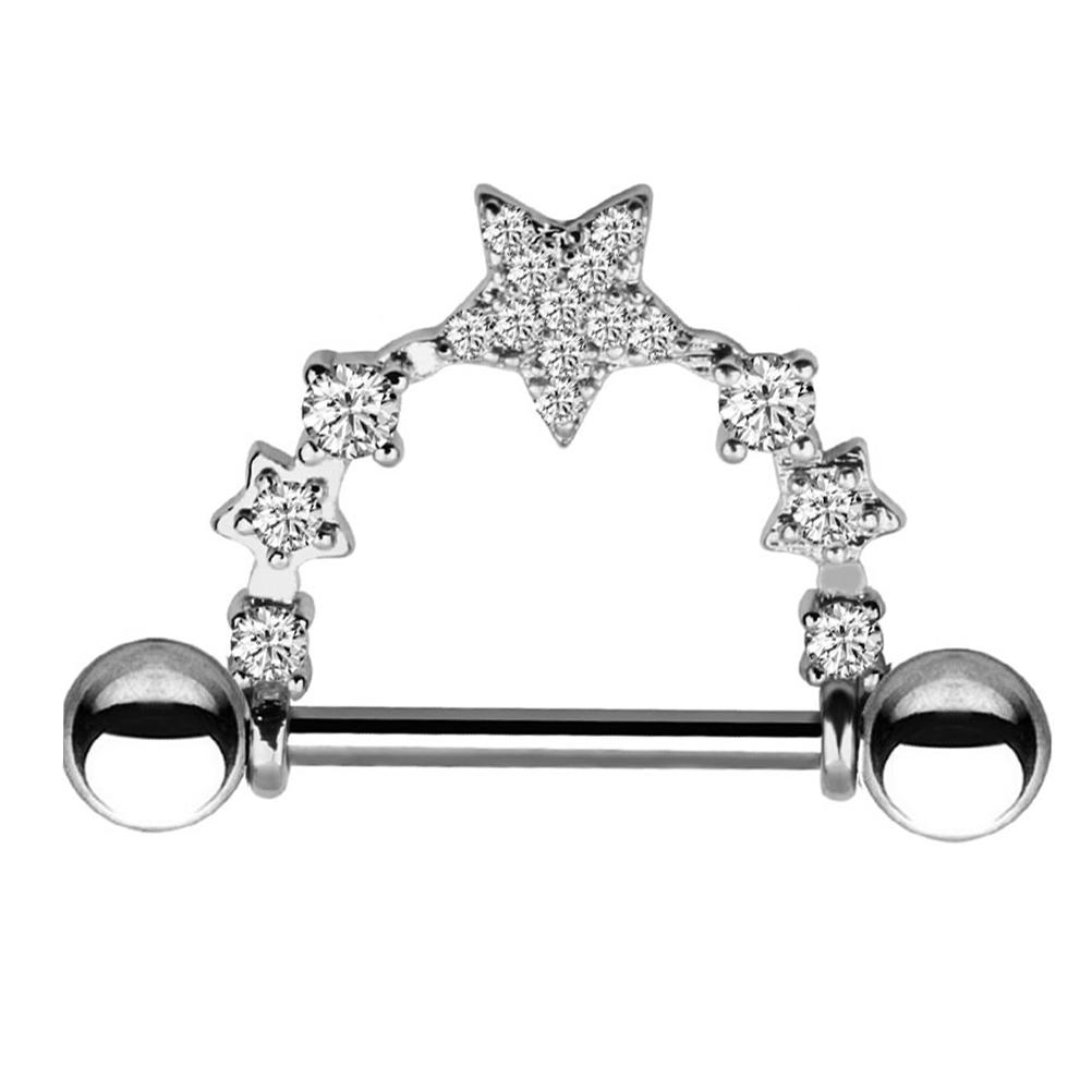Buy Surgical Steel Nipple Rings Sparkle Bling Nipple Circles Nipple