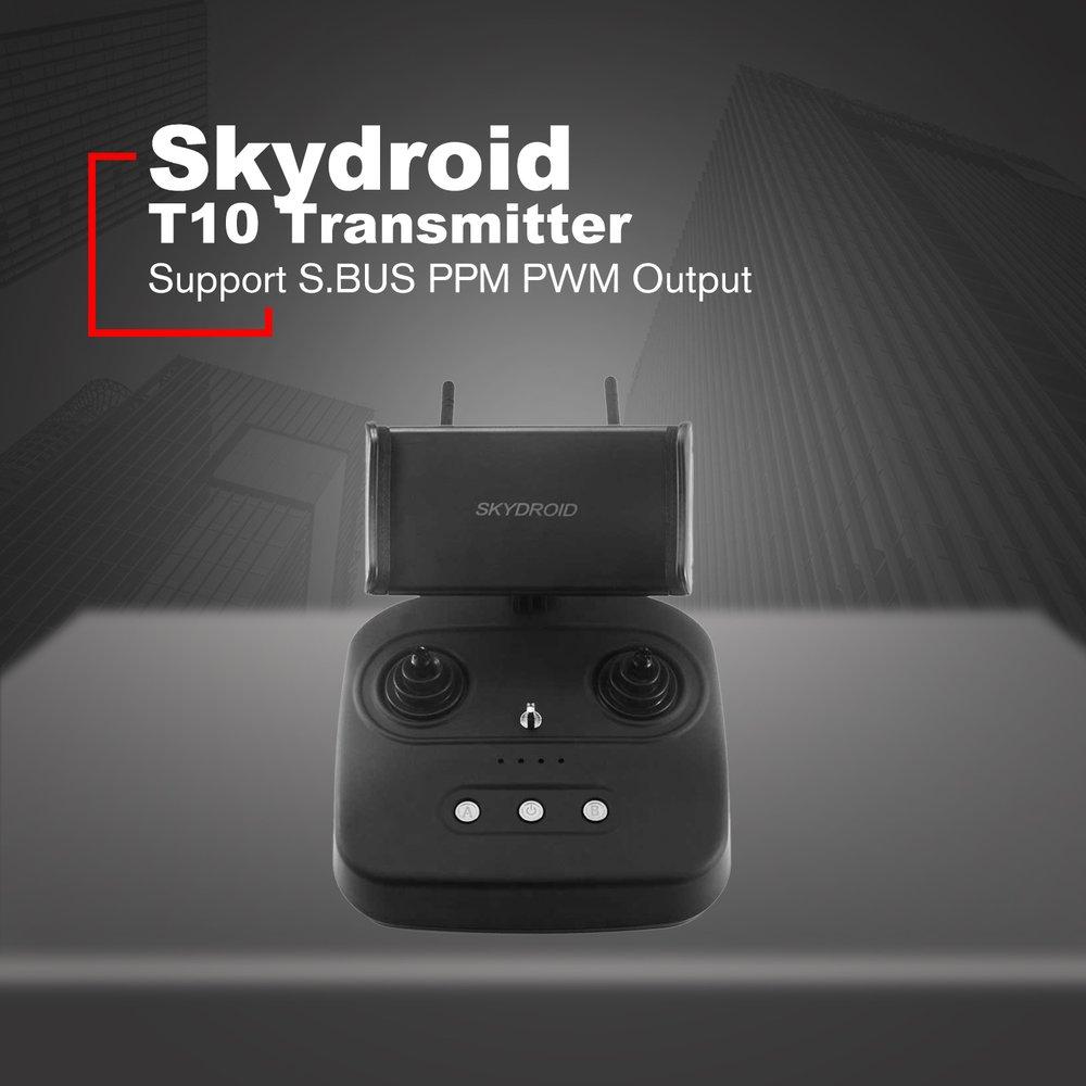 Buy ICOCO Autobots Skydroid T10 2.4GHz 10CH FHSS Transmitter with R10 ...