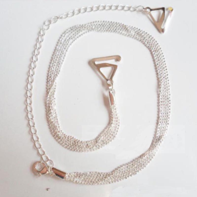 Buy Bra Straps Adjustable Shoulder Rhinestone Bra Chain Intimates ...