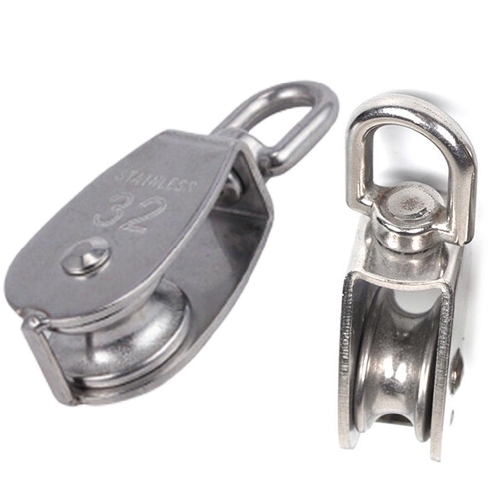 Buy 304 Stainless Steel Pulley Fish Net Pulley Marine Pulley Single ...
