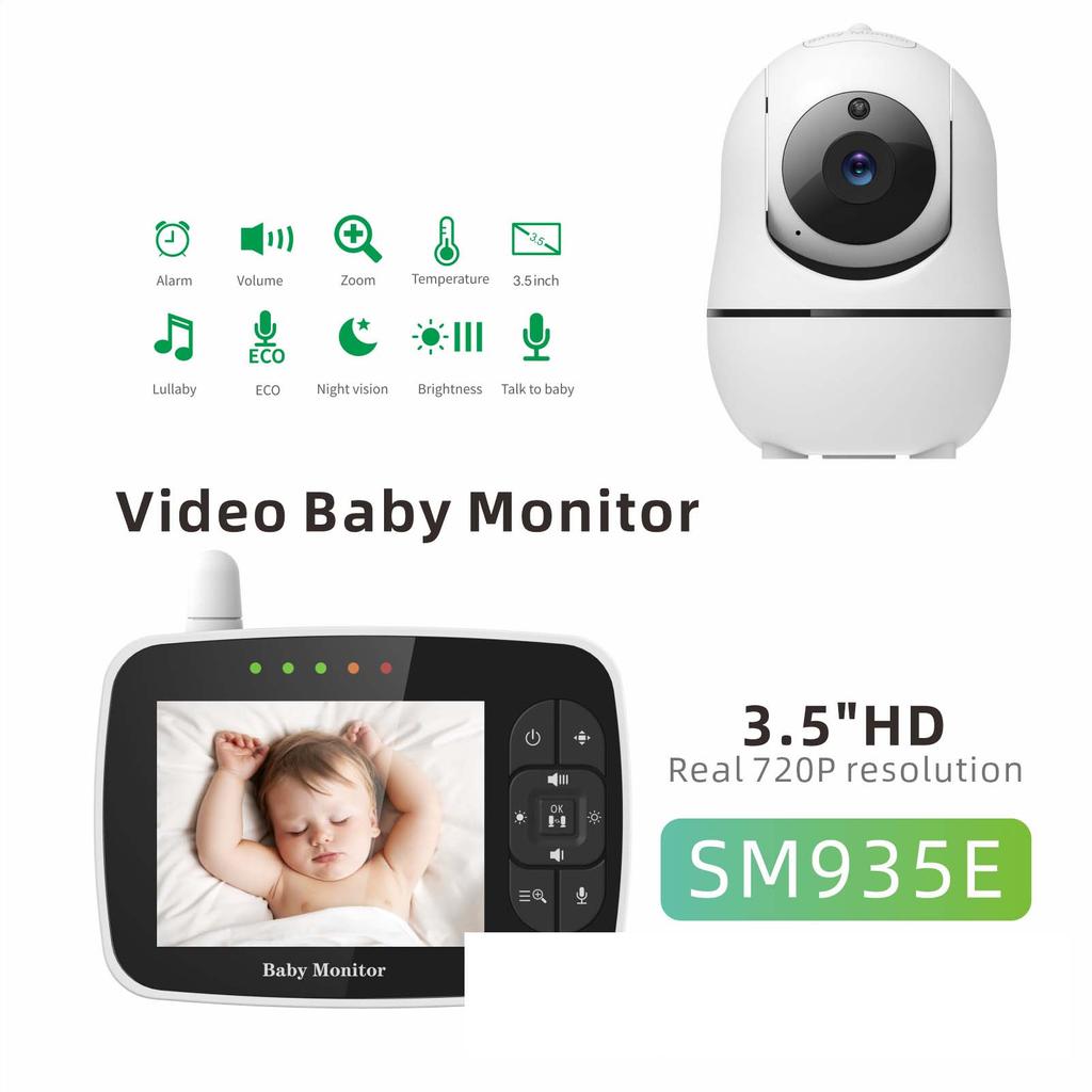 Cheap 3.5 inch TFT Wireless LCD Video Baby Monitor Digital Sleep ...