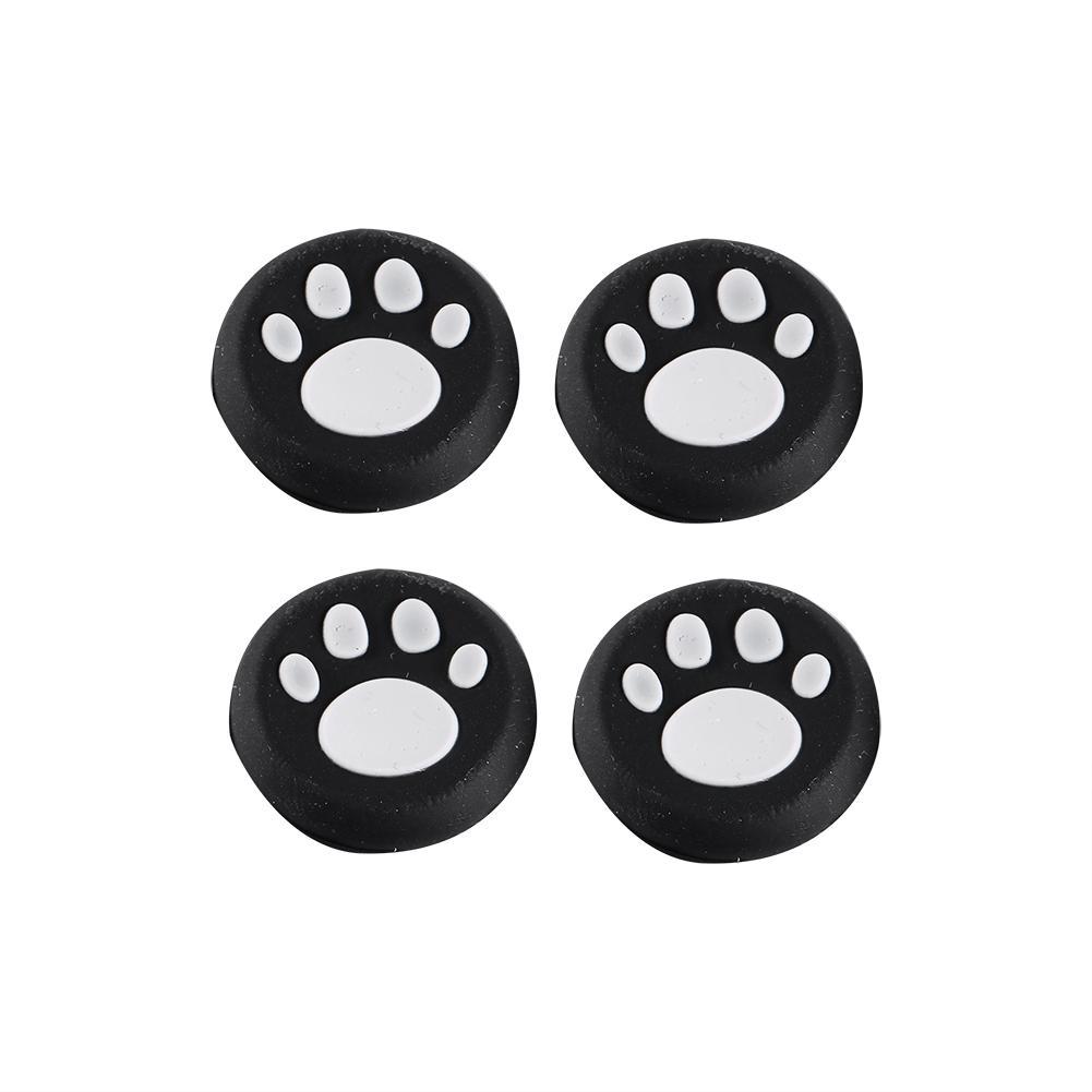 Buy 4Pcs Cat Paw Silicone Controller Joystick Grips Thumb Stick Cover ...