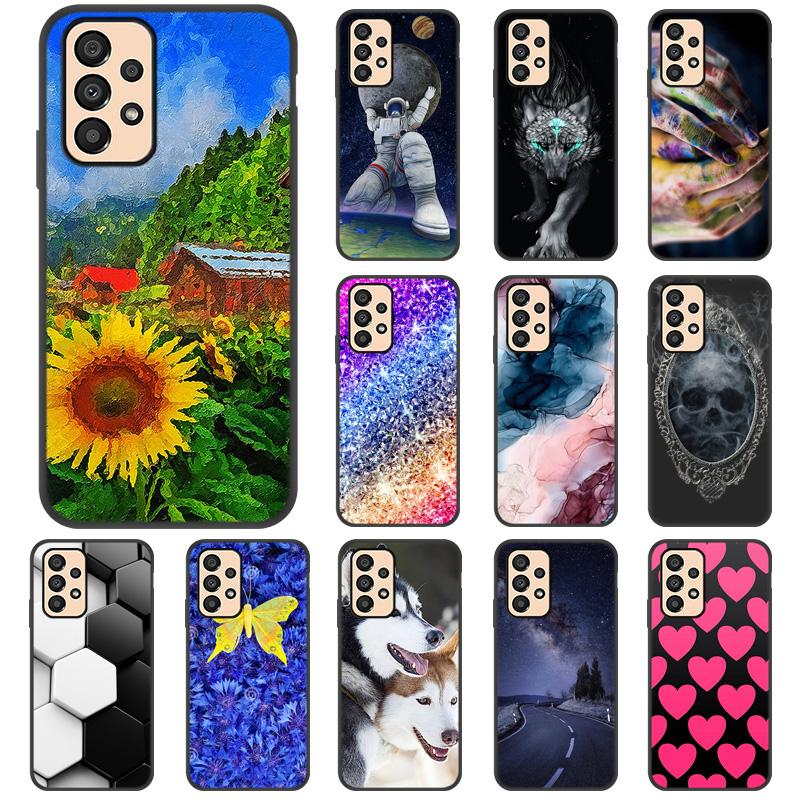 Painted Phone Case For Samsung A12 A33 A03 A03S A32 A31 A42 A40 A30 A41 A42 A310 A3 A11 A10S A02 ...