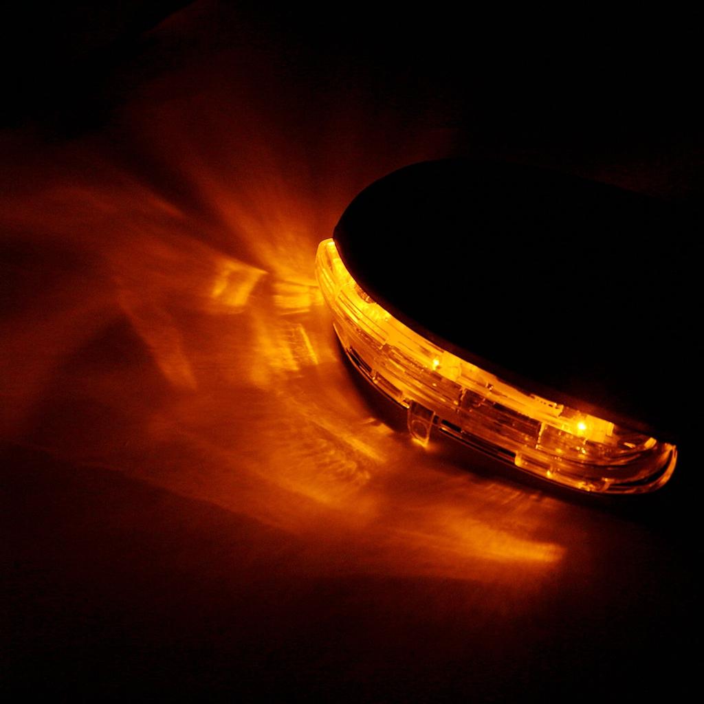 Left Passenger Side LED Wing Mirror Indicator Lamp Amber Light For VW ...