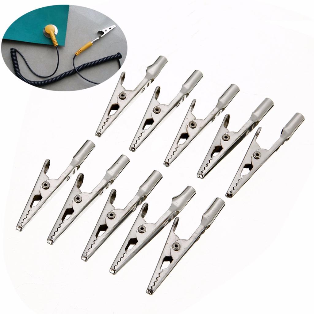 Buy Xtian 10pcs Screw Probe Fixing Test Alligator Clips Crocodile ...