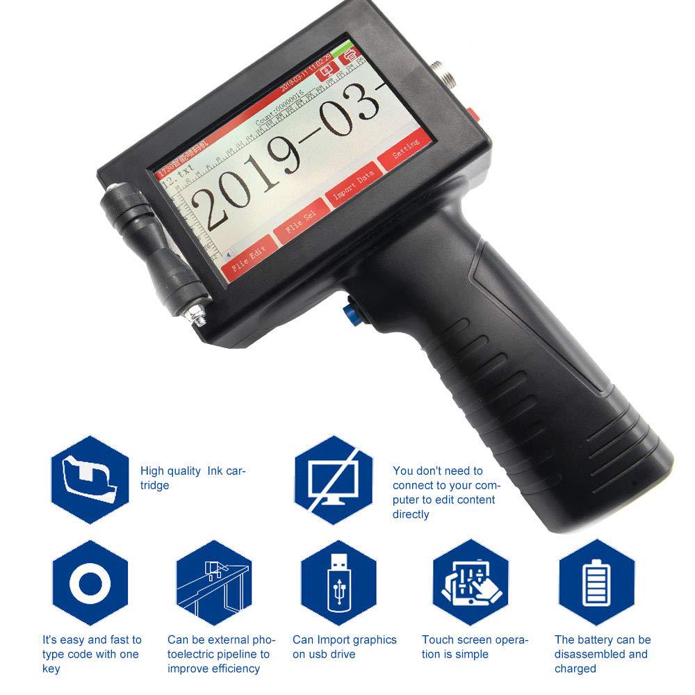 Buy Portable Handheld Smart Inkjet Printer Coder Coding Machine Print ...