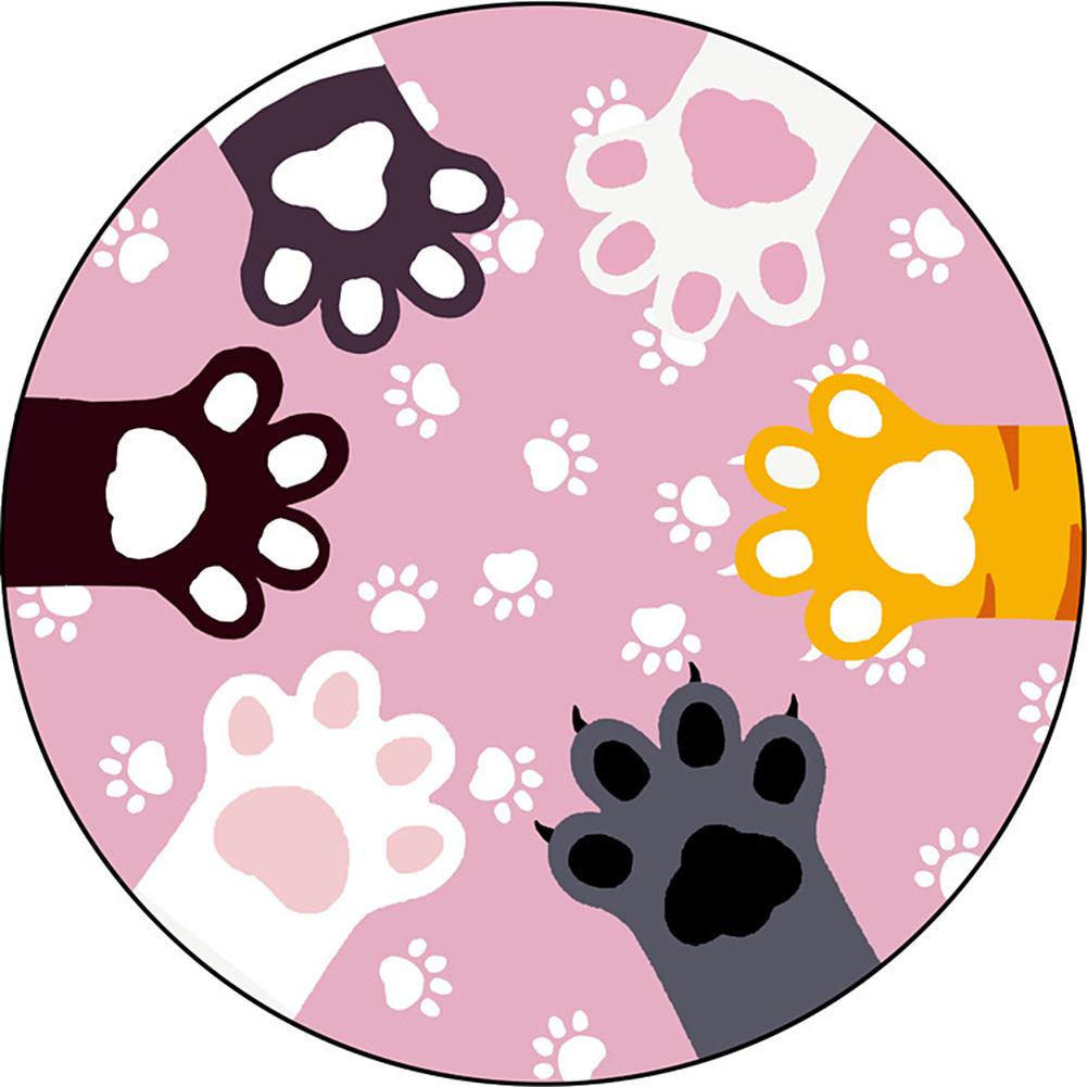 Cheap Non-slip Round Chair Mat Sitting Pad Area Rugs Washable Rug ...