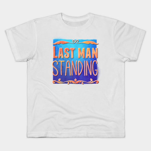 Buy Children Cartoon Last Man Standing Print Funny Game T Shirt Kids ...