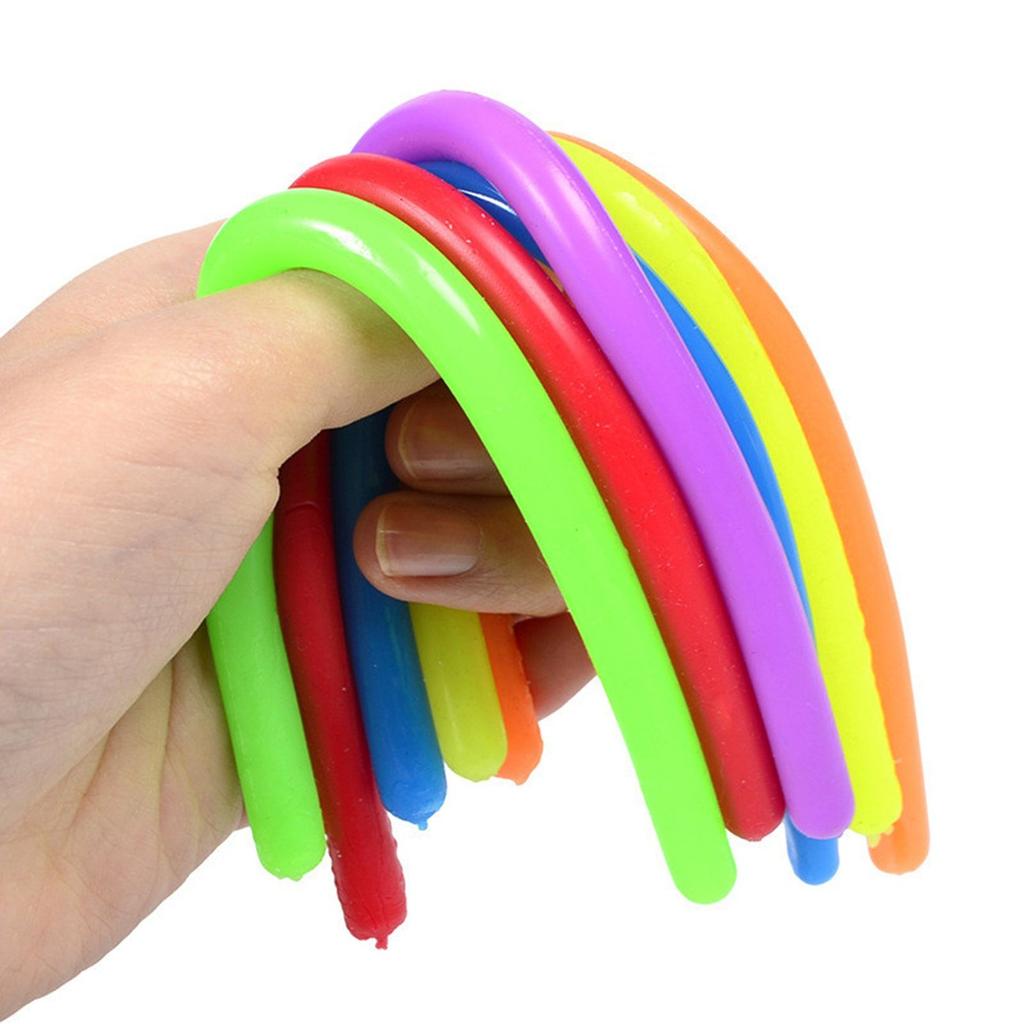Buy Baby and Toys 5Pcs TPR Elastic Noodles Stress Reliever Toy Squeeze ...