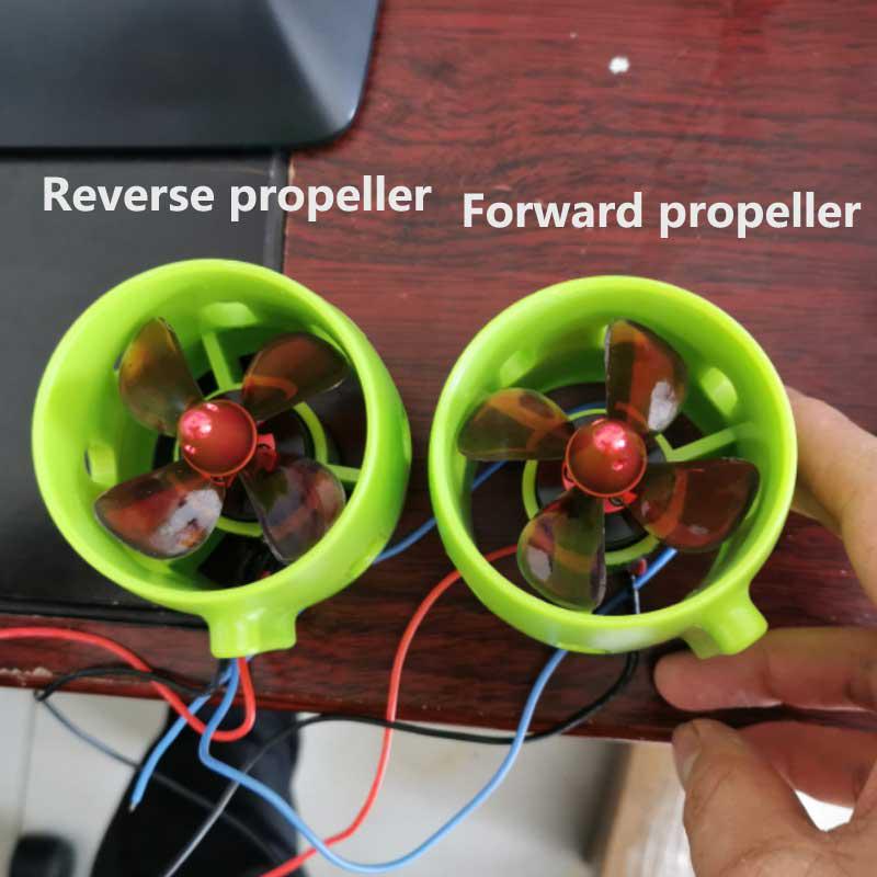 Buy 12-24V DIY Ship Model Underwater Propeller Motor For RC Boat AUV ...