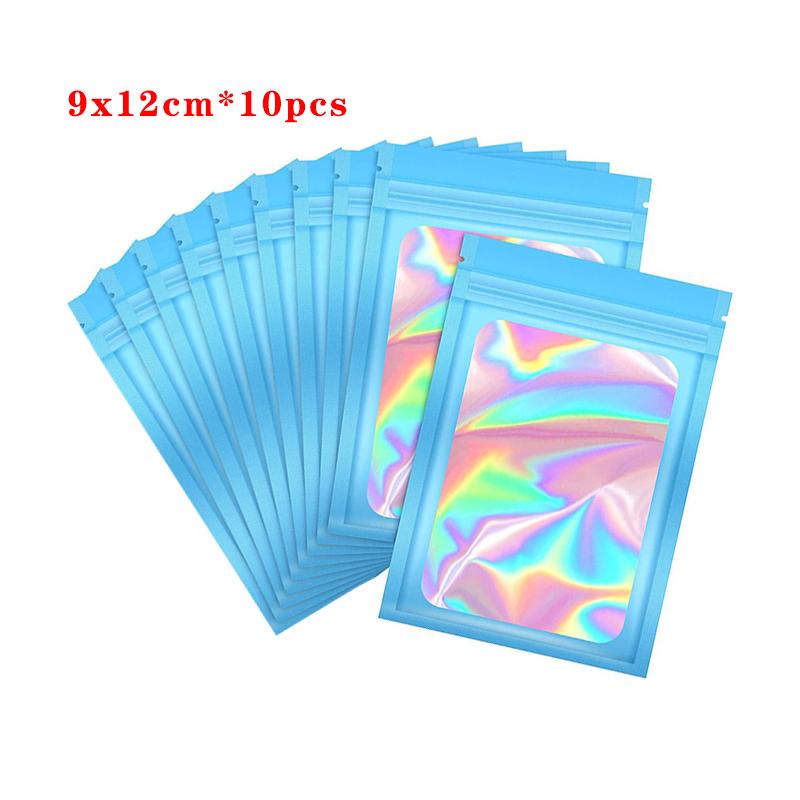 Buy 10pcs/lot Rings Jewelry Cosmetics Thicken Plastic Iridescent ...