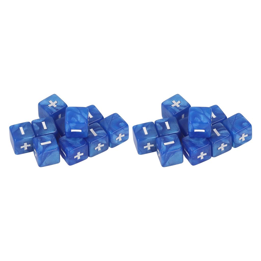 Cheap 20pcs Plus Minus Sign Dice Set 16mm Math Operation Calculation ...
