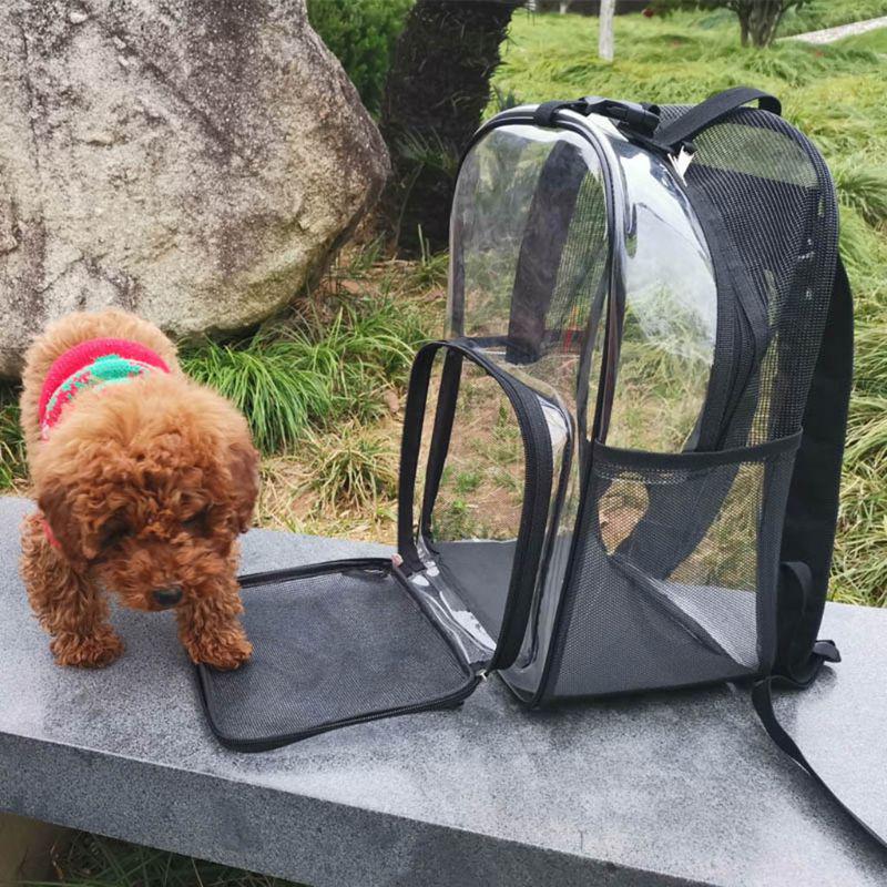Cheap Transparent Pet Backpack Carrier Bag Cat Small Dog Breathable ...