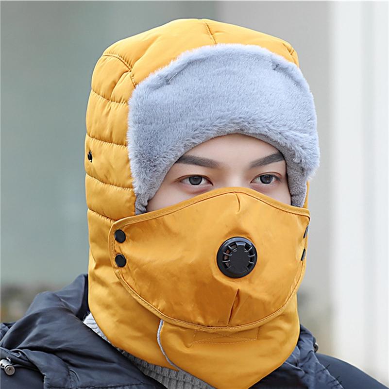 Buy Unisex Winter Riding Non-lens Hat Outing Windproof Cold Hat ...