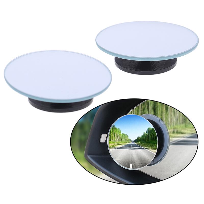 Buy 1 Pair Wide Angle Round Convex Blind Spot Mirror Car Auto Rear View ...
